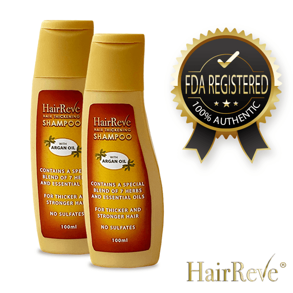 Hairreve Hair Thickening Sulfate-Free Shampoo with Argan Oil, 8 Herb E ...